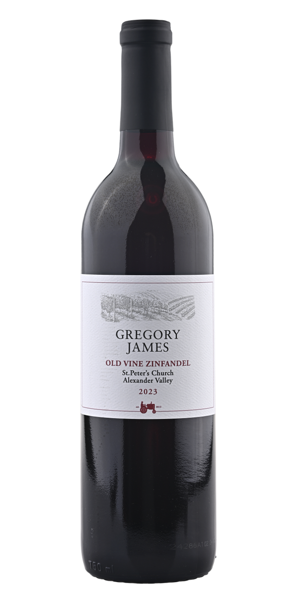 2023 Gregory James St Peter's Church Old Vine Zinfandel, Dry Creek Val ...